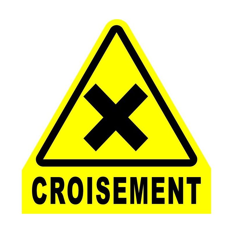 TRIANGLE DE DANGER CHUTE DE PIERRE