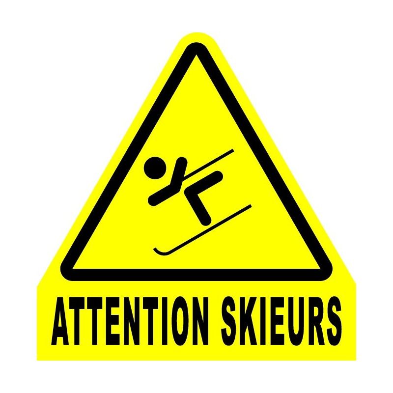 TRIANGLE DE DANGER CHUTE DE PIERRE