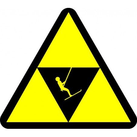 TRIANGLE DE DANGER CHUTE DE PIERRE