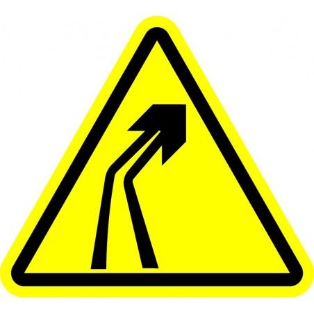 TRIANGLE DE DANGER VIRAGE DROITE