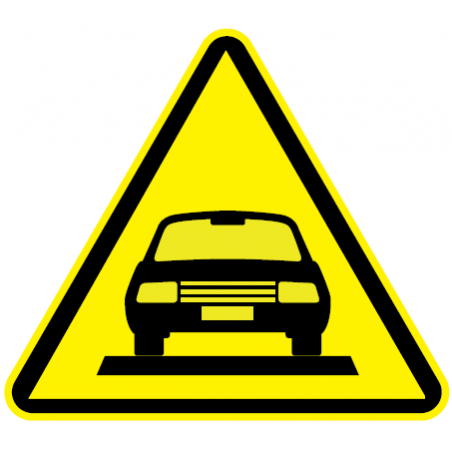 TRIANGLE DE DANGER TRAVERSEE DE ROUTE