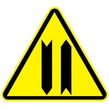 TRIANGLE DE DANGER CIRCULATION DANS LES 2 SENS